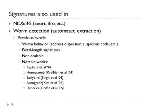 Ppt Automated Signature Extraction For High Volume Attacks Powerpoint Presentation Id2319487
