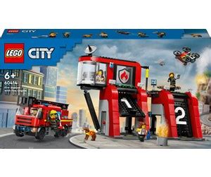 LEGO City Brannstasjon med brannbil På lager Billig