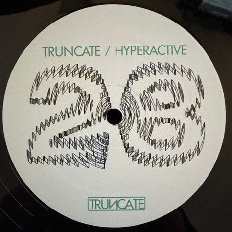 Truncate X Dj Hyperactive Trust The Process Gramaphone Records