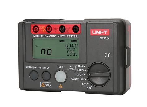 Uni T Ut502a Insulation Resistance Tester Earth Meter Megometer Voltmeter With Lcd Backlight