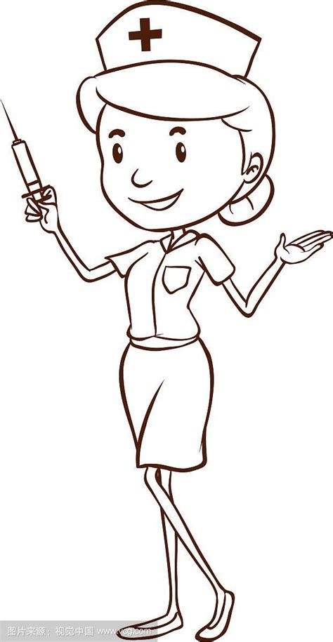 梦想当女医生简笔画非常好看（11张） 简笔画图片大全