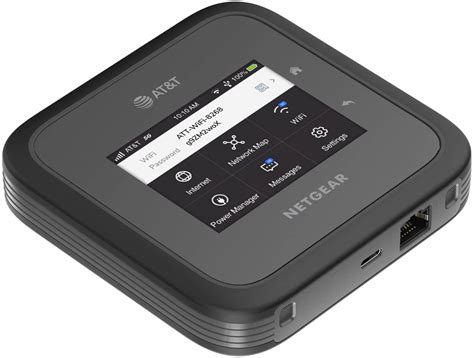 Best Buy NETGEAR Nighthawk M Pro Mobile Hotspot Black AT T MR A NAS