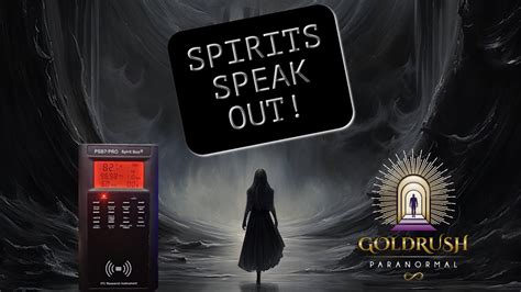 Hauntingly Accurate Spirit Box Session With Stunning Validations Youtube