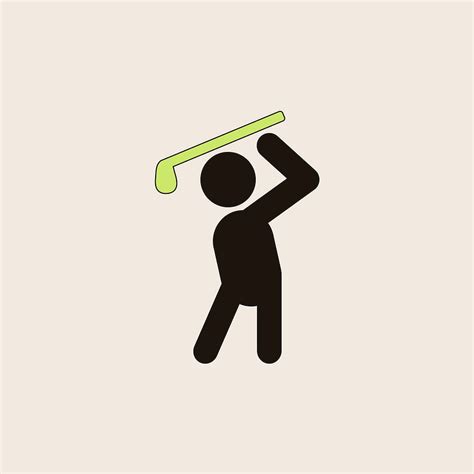 골프 스포츠 골퍼 남자 벡터 Ai Eps Uidownload