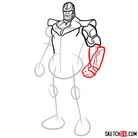 Master The Art Of Drawing Thanos In His Suit A Step By Step Guide