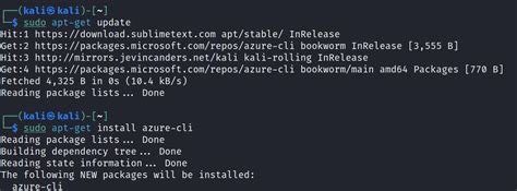 Installing Azure Cli On Kali Linux Rolling By Himakiran Medium
