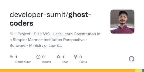 Github Developer Sumitghost Coders Sih Project Sih1699 Lets