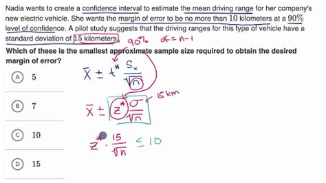 Confidence Interval Formula Margin Of Error