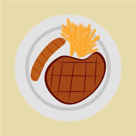 Premium Vector Steak