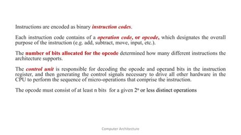 Unit 1 Computer Architecture 1 Pptx