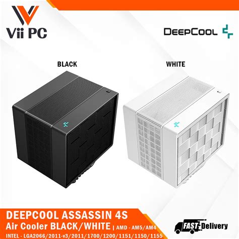 Deepcool Assassin 4s Cpu Air Cooler Single 140mm Fdb Fan 7 Copper Heat