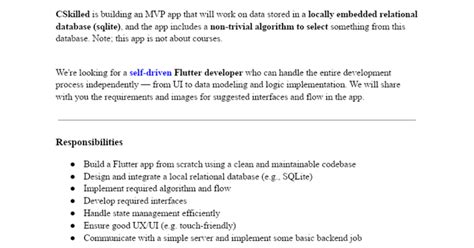 Flutter Developer Intern Remote Internship Paid Job Ahmed Sayed