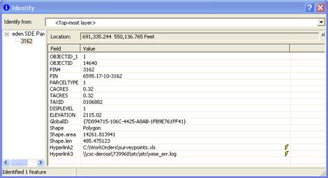 how to create multiple field based hyperlinks within a feature class