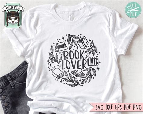 Books Lover Bundle Svg File Love To Read Svg Library Svg Flower