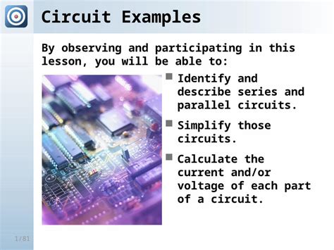 ppt 1 81 circuit examples identify and describe series and parallel