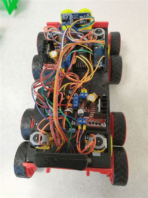 free stl file 8 wheel articulated rover with remote control 🛞・3d printing design to download・cults