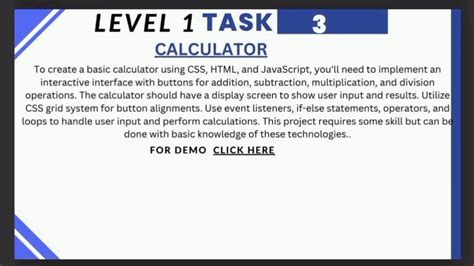 Converted Task 1 Calculator With Html Css Javascript Shama Anjum
