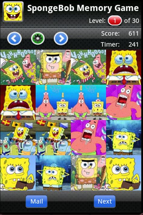 Sponge Bob Memory Game Apk Für Android Download