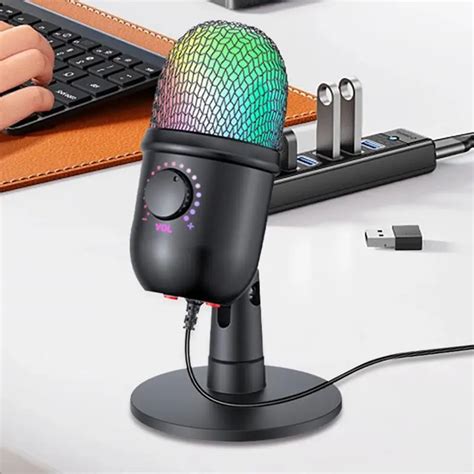 Pc 마이크로폰용 무선 라펠 마이크 전문 콘덴서 라펠라 Sem Fio 컴퓨터 녹음용 Usb 마이크 티몬