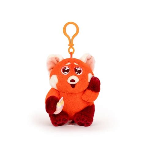 Pixar Mei Red Panda Keychain Plush Red Panda Charm For Bags And Keys