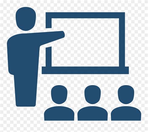 Teacher Icon Classroom Icon Png Blue Clipart 786416 Pinclipart