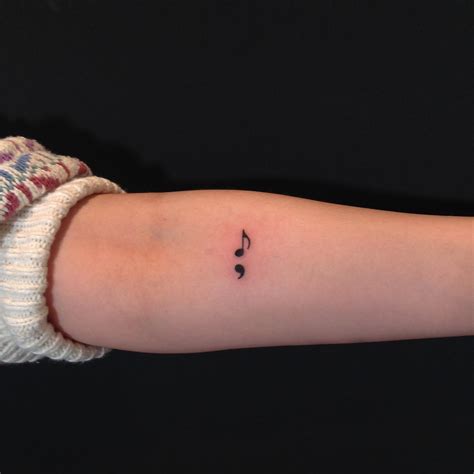 Top 70 Meaningful Semicolon Tattoo Ideas 91tattoos