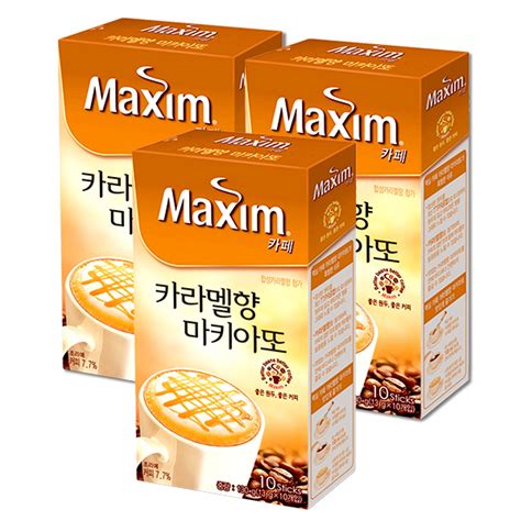 맥심 카페 카라멜향 마끼야또 Tx 총 T 홈플러스 익스프레스