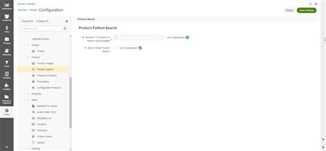 Configure Product Search Settings Per Website Orocommerce Orocrm And Oroplatform Documentation