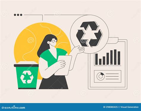 Reduce Reuse Recycle Abstract Concept Vector Illustration Stock Illustration Illustration Of