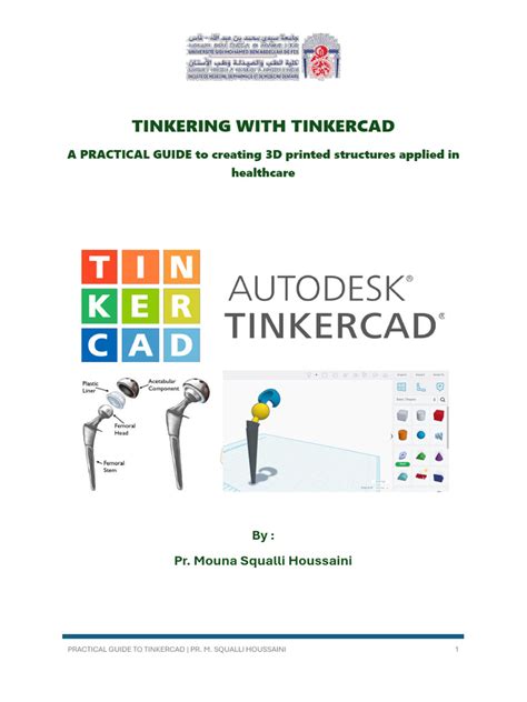 Practical Guide Tinkercad Pdf Hip 3 D Computer Graphics