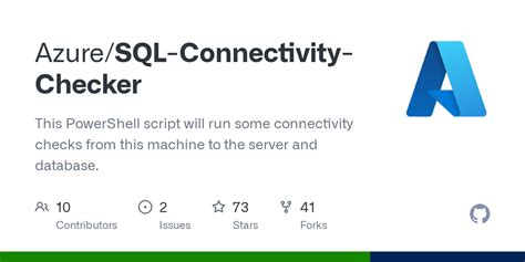 Github Azuresql Connectivity Checker This Powershell Script Will