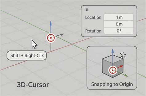 Boost Your Workflow Detailed Guide About Blender 3d Cursor To Origin Fox Render Farm