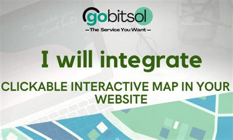 integrate clickable interactive map in your website by gobitsol fiverr