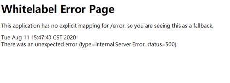 萌新求助大佬，springboot项目出现500错误 Csdn社区
