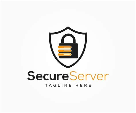 Premium Vector Secure Server Logo Design Vector Template