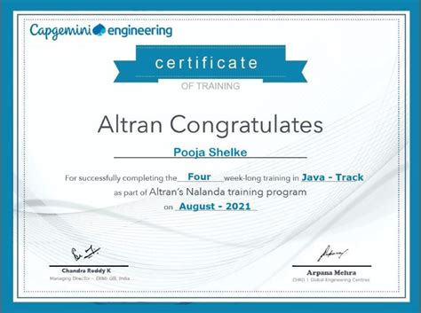 Pooja Shelke On Linkedin Capgeminiengineering Newbeginnings2021
