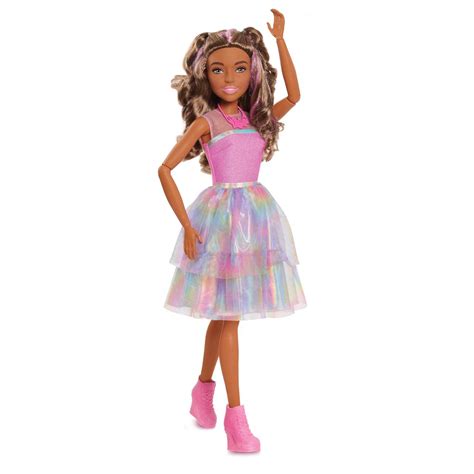 Just Play Barbie Tie Dye Style Best Fashion Friend Brown Hair