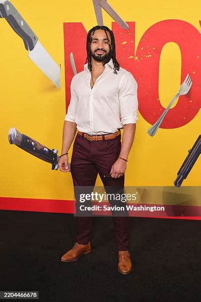 Sam Lee Herring Attends The Premiere Of Novocaine At The Paramount