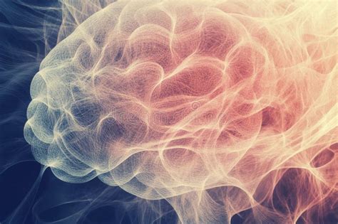 Intricate Patterns Representing Neural Connections In A Vibrant