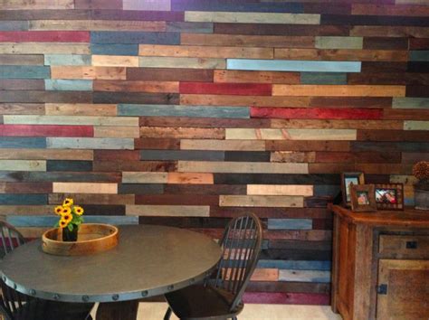 Contrast Decor Home Pallet Walls Wood Pallet Wall Diy Pallet Wall