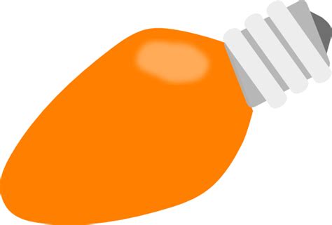 Clipart Christmas Light Bulb