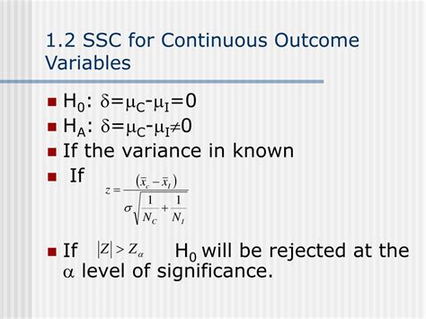 Ppt Clinical Trial Writing Ii Sample Size Calculation And Randomization Powerpoint