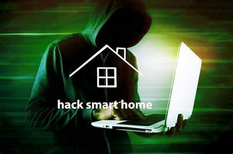 Premium Photo Hacker Trying To Hack Smart Home Security