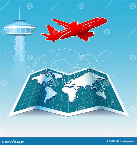 Airplane Paths Plane Dashed Tracing Line From Point Vector Set CartoonDealer