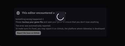 Friends Project Keeps Crashing On Preview Loading Screen Bugs Reports Gdevelop Forum