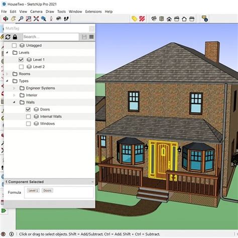 Plugin Multitag Extension For Sketchup Extensions Sketchup Community