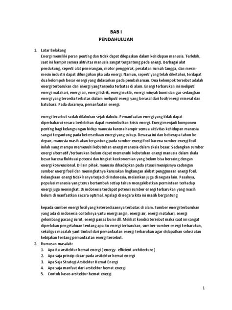 Energy Efficient Architecture Pdf