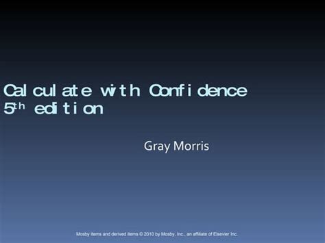 Calculation Of Doses Ppt