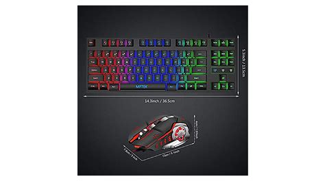 Mftek Rgb Gaming Keyboard And Mouse Combo Play With Style