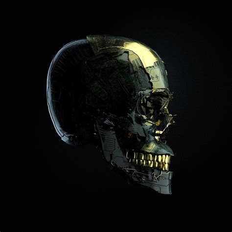 Artstation Techno Skull
